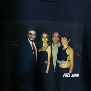 Full Send | Shirts | Full Send Jeffrey Epstein Trump Graphic T Shirt ...